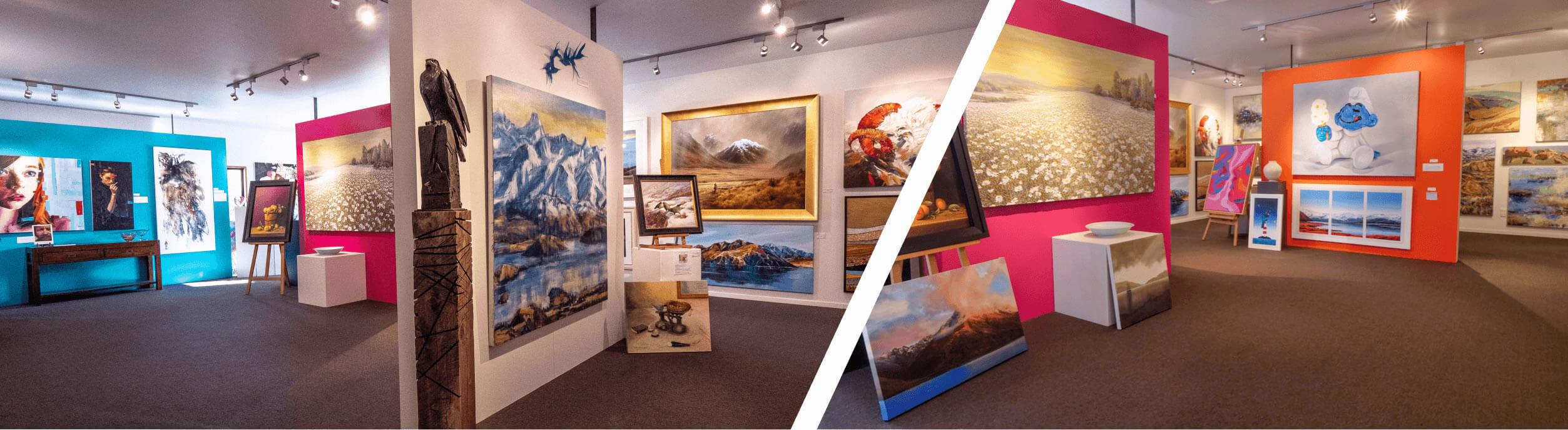 Wānaka Fine Art Gallery, Central Otago New Zealand